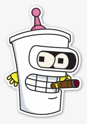 Bender Sticker - Bender Sticker Png - 428x600 PNG Download - PNGkit