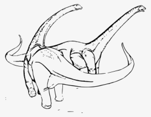 Alamosaurus Diplodocus Dinosaur Drawing Triceratops - Pobarvanka ...