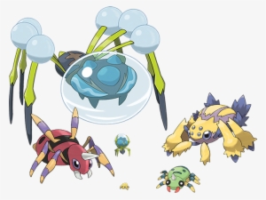 348kib, 701x526, Spiders - Dewpider Evolution - 701x526 PNG Download ...