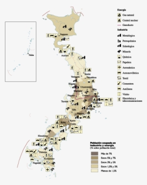 Economic Map Of Japan - 384x484 PNG Download - PNGkit