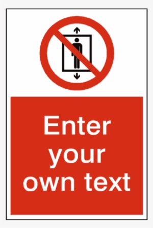 Do Not Use This Lift Custom Prohibition Sticker Safety-label - Do Not ...