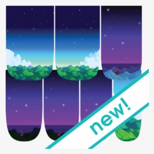 Stardew Valleyscapes Nail Wraps Espionage Cosmetics - Artificial Nails ...
