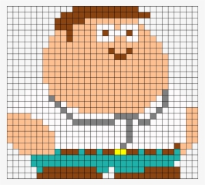Peter Griffin Family Guy Perler Bead Pattern / Bead - Family Guy ...