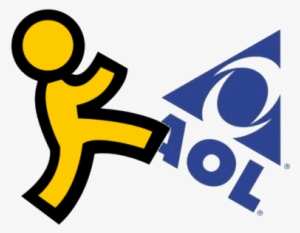 Aol And Instant Message Logo - Post - 408x326 PNG Download - PNGkit