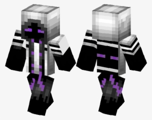 Minecraft Skin Pinhead - Pixel Papercraft Mutant Enderman - 600x348 PNG ...