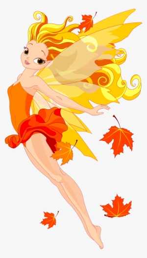 Clipart Autumn Fairy - 3913x6874 PNG Download - PNGkit