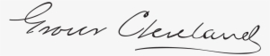 Grover Cleveland Signature - 2000x441 PNG Download - PNGkit