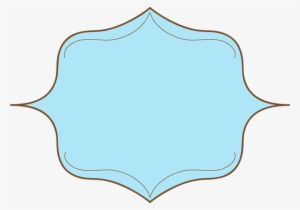 Fancy Brackets Clipart Source - Light Blue Shape Png - 724x508 PNG ...