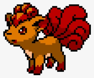 Vulpix - 16 Bit Pokemon Sprite - 620x510 PNG Download - PNGkit