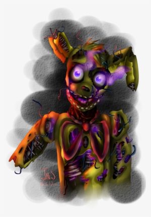 Svg Transparent Springtrap Transparent Five Nights - Fnaf Scrap Trap ...