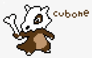 Cubone Pokemon - Pokemons Lendarios Em Pixel - 584x392 PNG Download ...