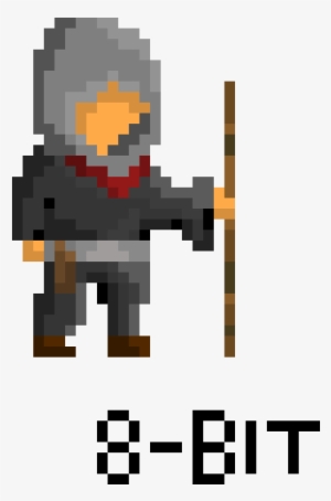 Hooded Figure - Hooded Figure Pixel Art - 510x560 PNG Download - PNGkit
