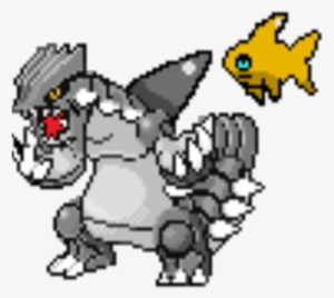 Shark Groudon - Minecraft Groudon Pixel Art - 420x420 PNG Download - PNGkit