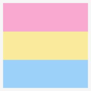 Pan Flag - Pastel Pansexual Pride Flag - 400x400 PNG Download - PNGkit