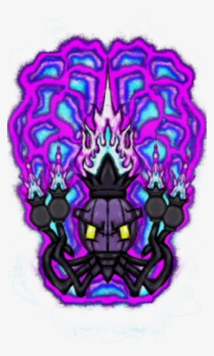 #fanart #yoarte #chandelure #シャンデラ #chandela #dual - Illustration ...