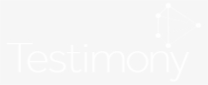 Testimony Logo White - Monochrome - 2000x820 PNG Download - PNGkit