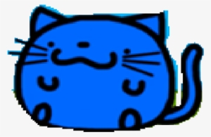 Huge Blue Cat Yay - Big Orange Chicken Boto - 455x329 PNG Download - PNGkit