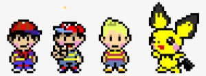 Earthbound Robot Ness Sprite - Ness Earthbound - 320x479 PNG Download ...