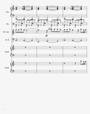 The Angry Video Game Nerd Sheet Music 2 Of 6 Pages - Music - 850x1100 ...