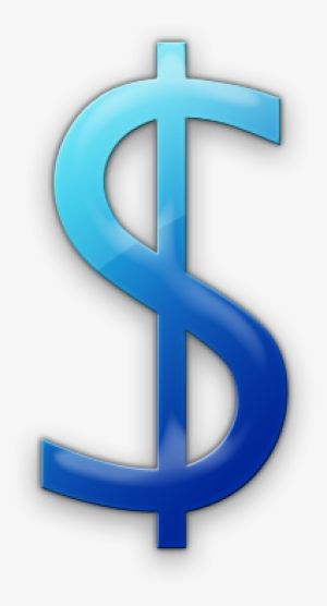 Dollar Sign Icon - Blue Dollar Sign - 420x420 PNG Download - PNGkit
