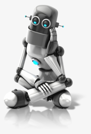 Thinking Robot Png - 600x800 PNG Download - PNGkit