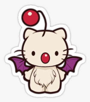 Hello Kitty Moogle - Video Game - 375x360 PNG Download - PNGkit