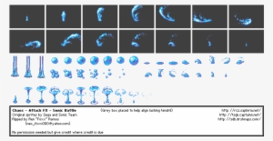 Effects-misc - Sonic Battle Effects Sprites - 1012x444 PNG Download ...