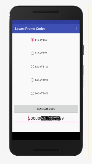 Lowe's Promo Code Generator Lets You Create Unlimited - Android ...