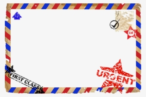 Border Transparent Postcard - Travel Border - 969x647 PNG Download - PNGkit