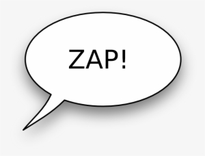 Cartoon Word Bubble - Clip Art Word Bubble - 400x400 PNG Download - PNGkit