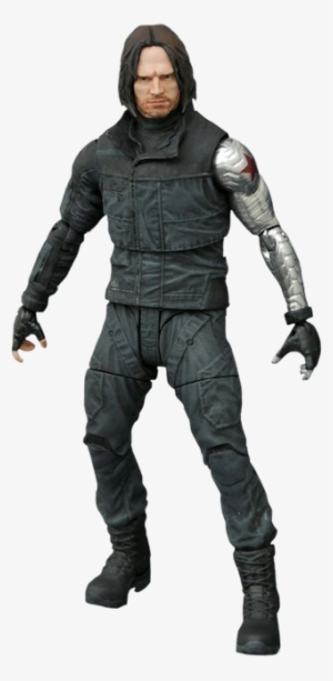 Winter Soldier Action Figure By Diamond Select Toys - Winter Soldier ...