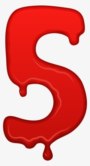 Bloody Number Five Png Clip Art Image - 4348x8000 PNG Download - PNGkit