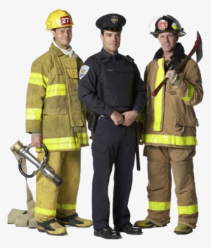 Police And Firefighters Icons Png - Fireman Vs Police Clipart ...