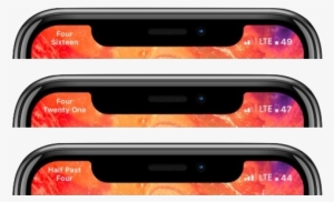 Ios Status Bar - Google Images - 1624x940 PNG Download - PNGkit