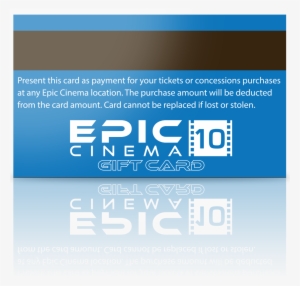 Epic Cinema Gift Cards - Gift Card - 1594x1521 PNG Download - PNGkit