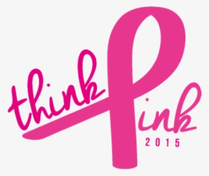 Think Pink Breast Cancer Awareness Logo - Think Pink Race For The Cure ...