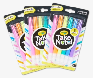 Crayola Take Note Back To School - Crayola Take Note! Erasable ...