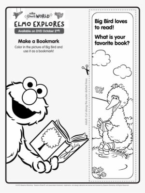 Free Printable Elmo's World Coloring And Activity Pages - Sesame Street ...