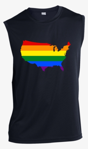 Lgbt Flag Maps Of American Usa Shirts Pride Month 2018 - Re2pect Unisex ...