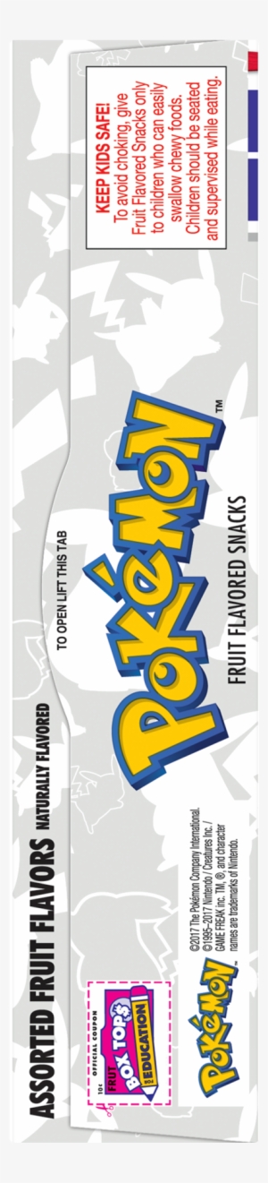 Nintendo Pokemon Fruit Flavored Snacks Assorted Fruit - Pokemon ...