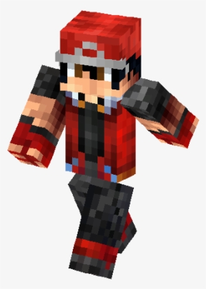 Pokemon Trainer Skin - Skin De Red Pokemon - 317x453 PNG Download - PNGkit