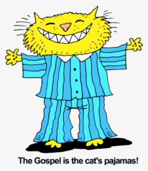 Image - Cartoon Cat In Pajamas - 344x400 PNG Download - PNGkit