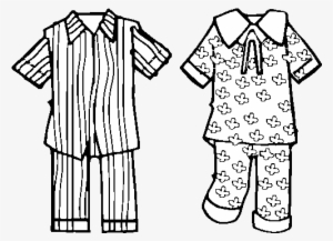 Pajama Day Coloring Sheets - 600x470 PNG Download - PNGkit