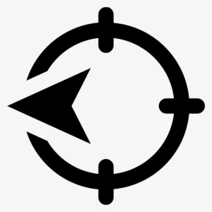 West Direction Icon - Target Icon Png - 1600x1600 PNG Download - PNGkit