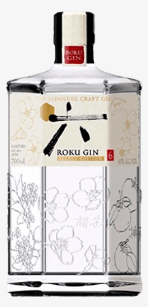 Suntory Roku Gin - Roku Japanese Craft Gin - 300x600 PNG Download - PNGkit