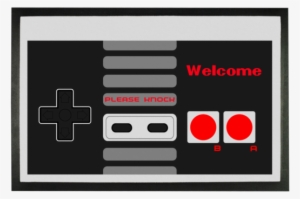 Nes Controller ﻿sublimation Doormat - Nintendo Entertainment System ...