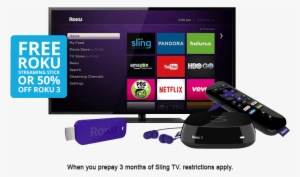 Roku Promo - Proscan 32" 720p 60hz Led Hd Tv + Roku Stick Included ...