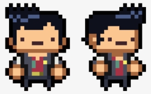 Bullet Kin [enter The Gungeon] - Pixel Art - 510x630 PNG Download - PNGkit