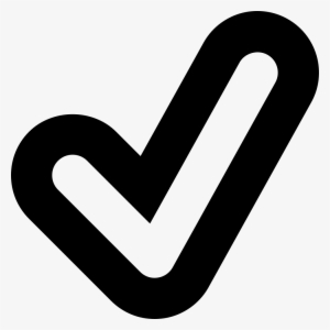 Png File - Tick Outline - 980x980 PNG Download - PNGkit
