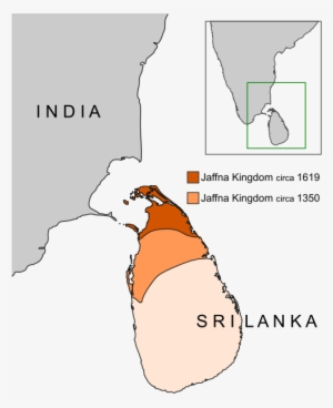 From Wikipedia, The Free Encyclopedia - Jaffna Kingdom Map - 500x618 ...
